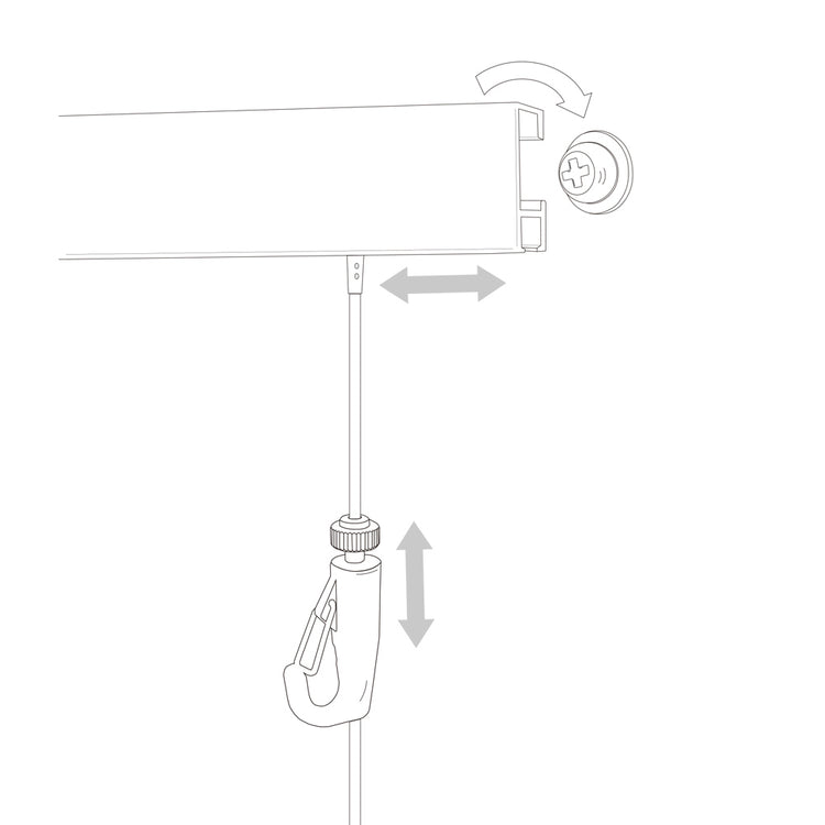 JUNMORE Complete Picture Hanging Systems with Rails, Cables & Hooks