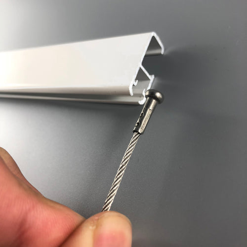 JUNMORE Picture Hanging Systems - With Picture Rails, Cables, Hooks